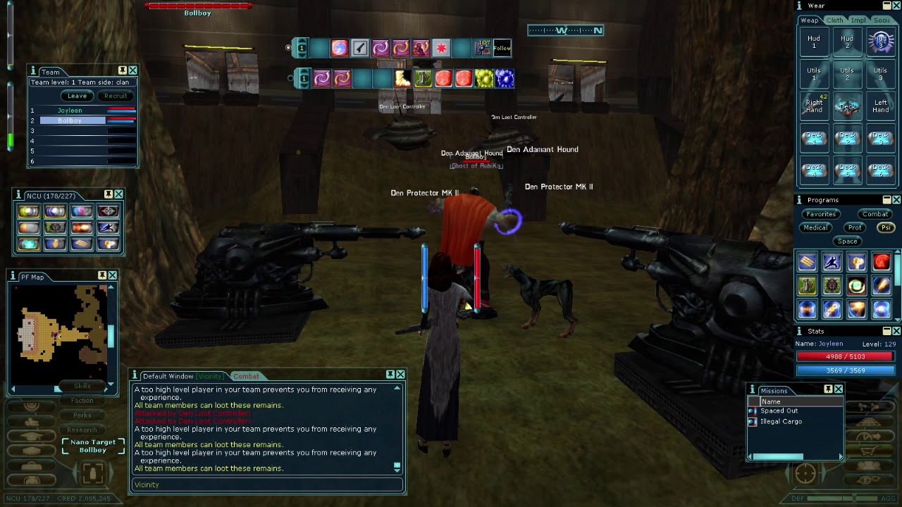 Anarchy online 2019 11 11 Illegal cargo - YouTube