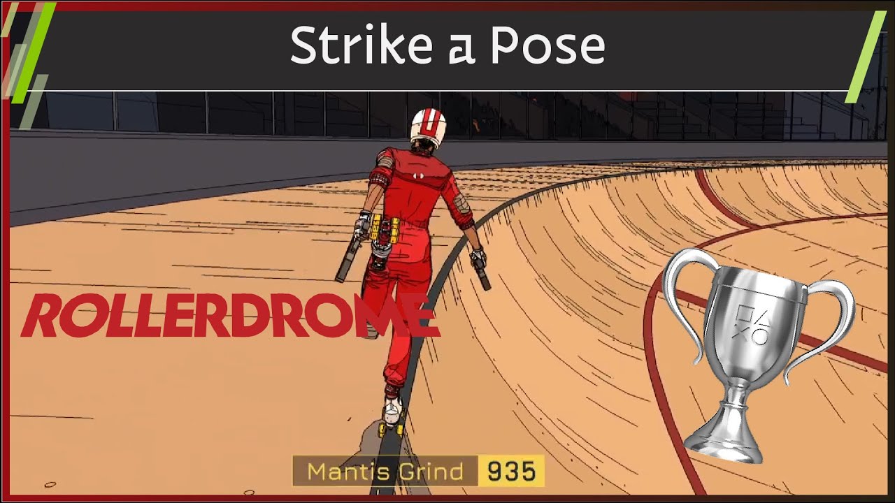 Rollerdrome 🏆Strike a Pose🏆All 13 Grind Tricks (Trophy Guide) PS4/PS5 ...