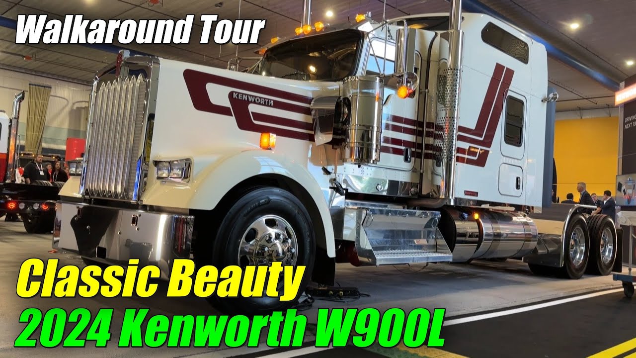 Modern Classic ! 2024 Kenworth W900L 86inch Aircab Sleeper KW100 ...