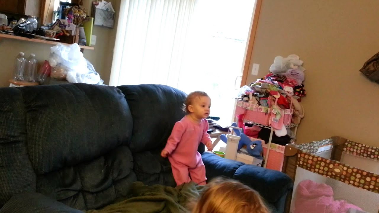 Addie Dancing to Let it Snow - YouTube