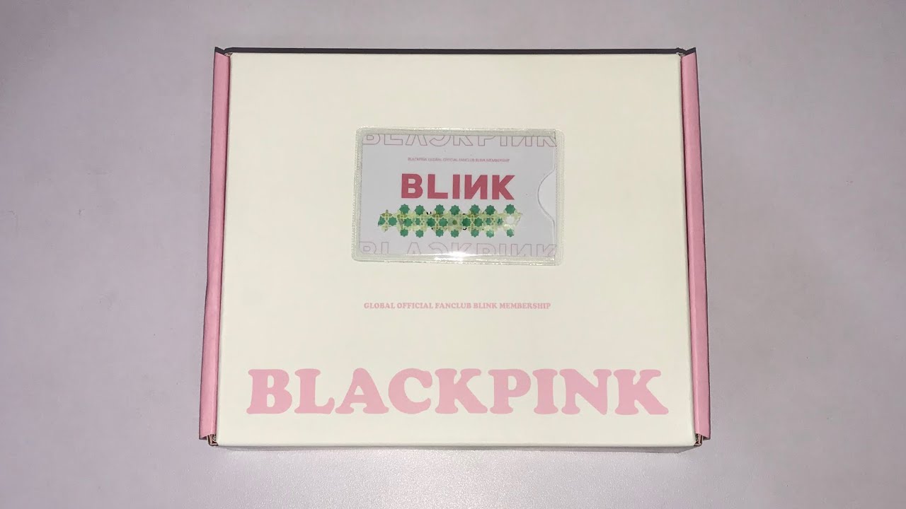 unboxing blackpink - blink general membership kit - YouTube