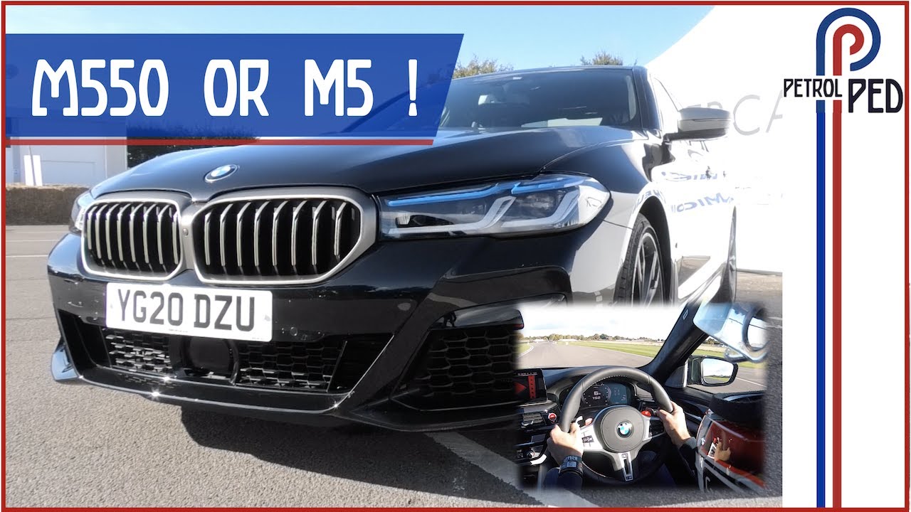 Is the New BMW M550i as good as the M5 Comp ? - YouTube
