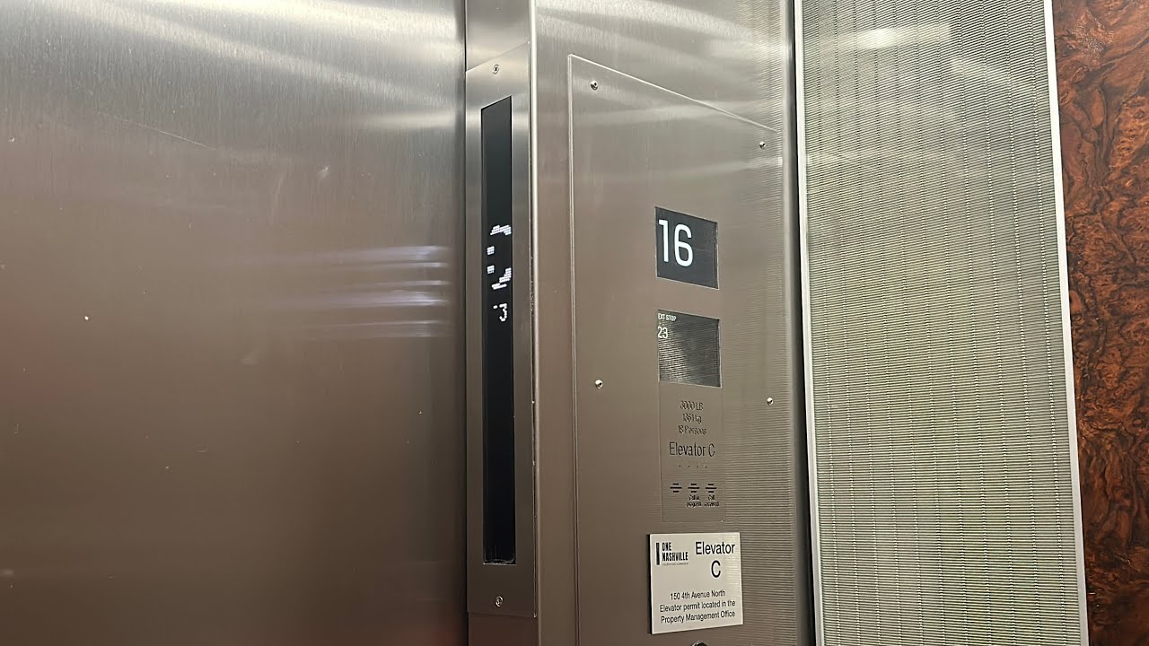 Kone Destination ReVolution Modded Elevators | One Nashville Place ...