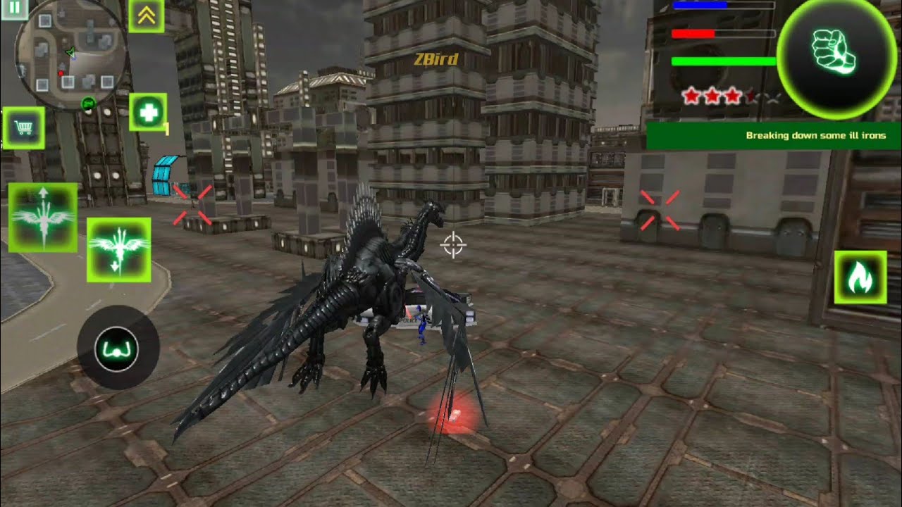 Dragon Robot 2 - New Robot Simulator Game - Android Gameplay - YouTube