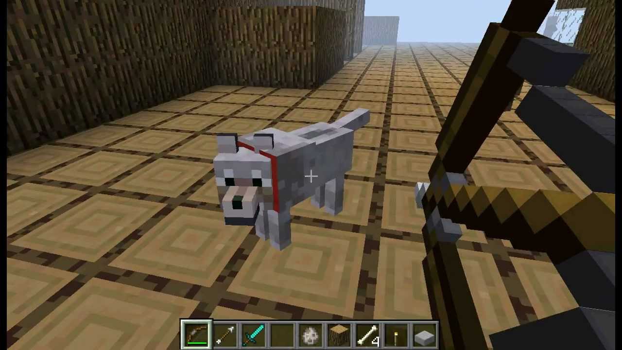 kill the wolf minecraft - YouTube