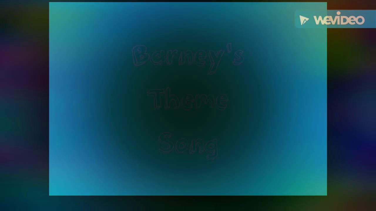 Barney's Theme Song (Barney is a dinosaur) - YouTube