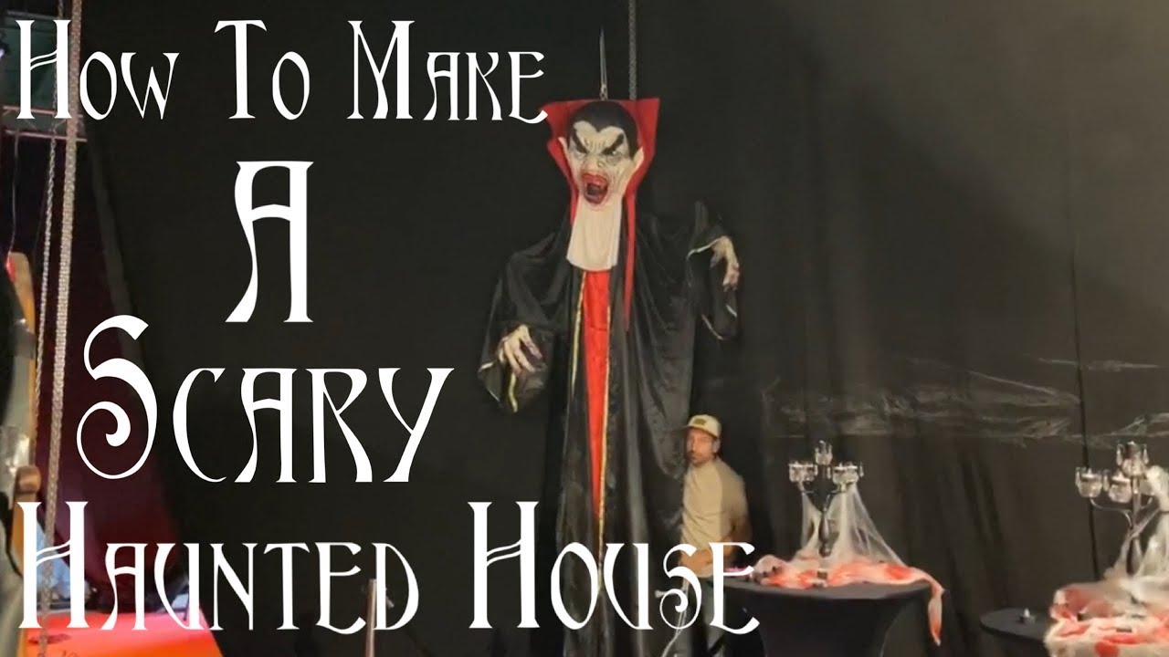 DIY Haunted House Halloween Maze Ideas - Cool Projector Tricks Visuals ...
