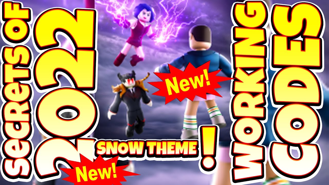 NEW CODES ️ Heroes: Online World [SNOW THEME], Roblox GAME, ALL SECRET ...