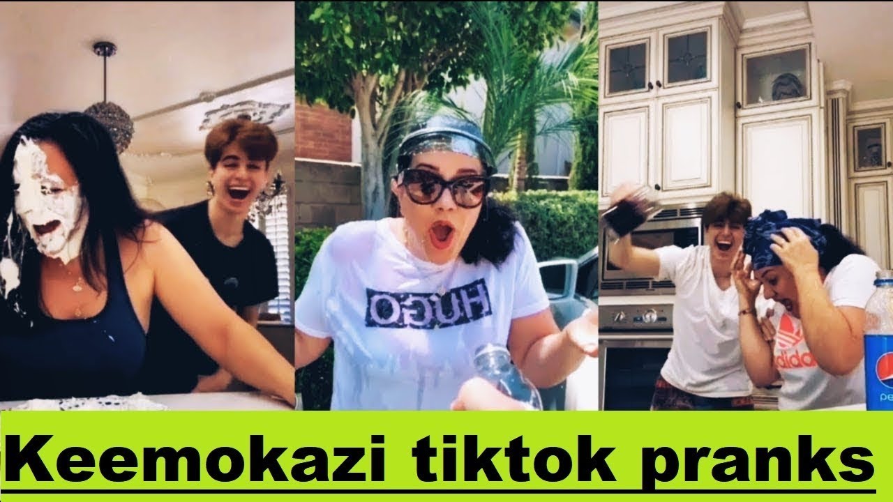Keemokazi Tiktok pranks compilation - YouTube