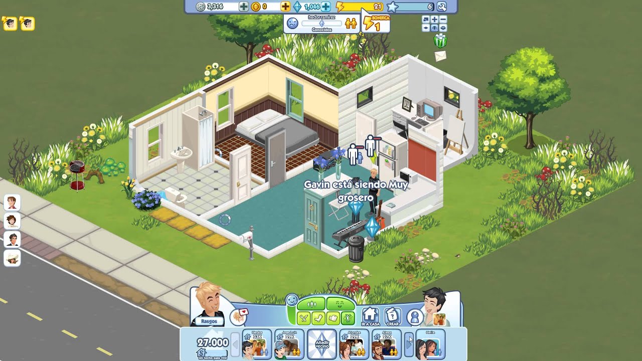 tutorial Sim Social (basico) - YouTube