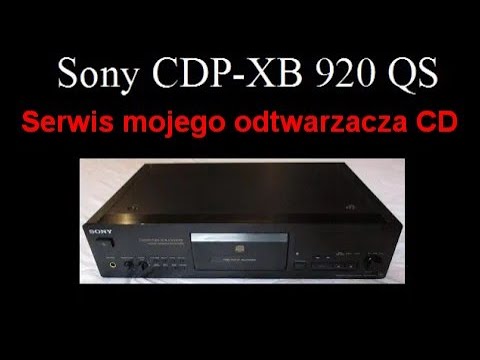 Sony CDP-XB 920 QS naprawa (cz1). (#25) - YouTube
