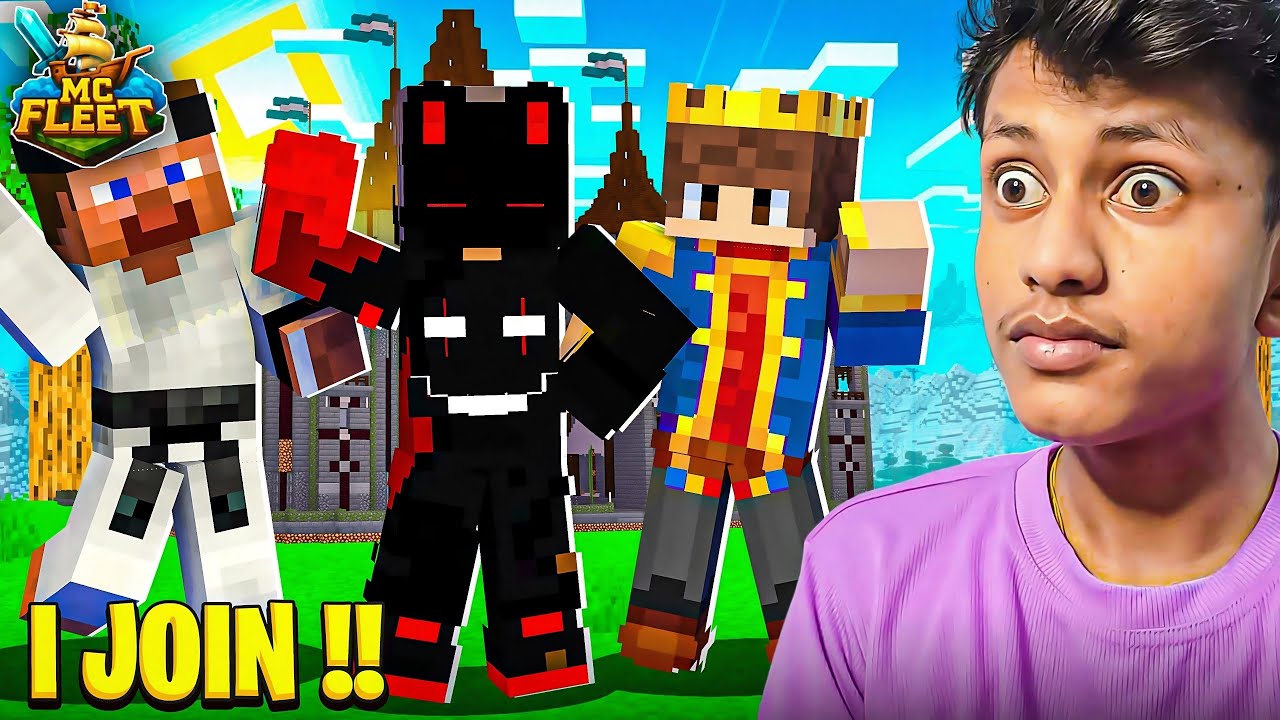 🔥 Joining Fleet SMP LIVE – My First Day in the Ultimate Minecraft ...