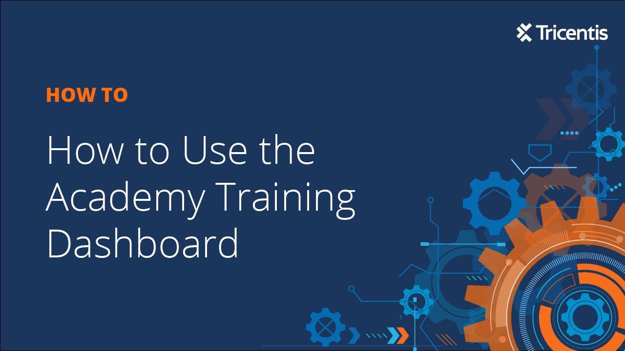 How to Use the Academy Training Dashboard - YouTube