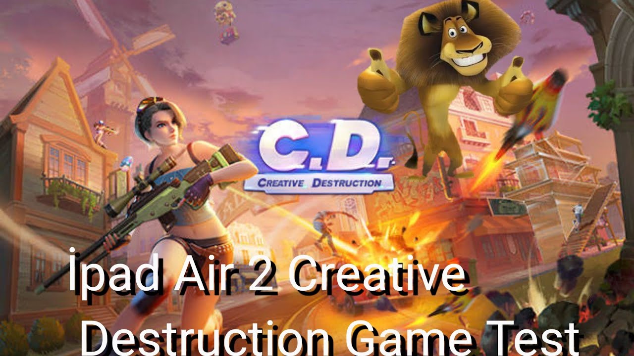 ipad air 2 Creative Destruction test - YouTube