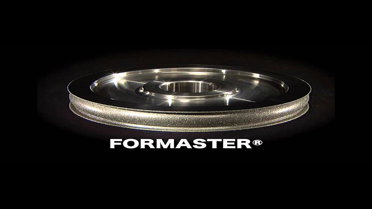 Highly Accurate Electroplated Wheel "FORMASTER" - YouTube