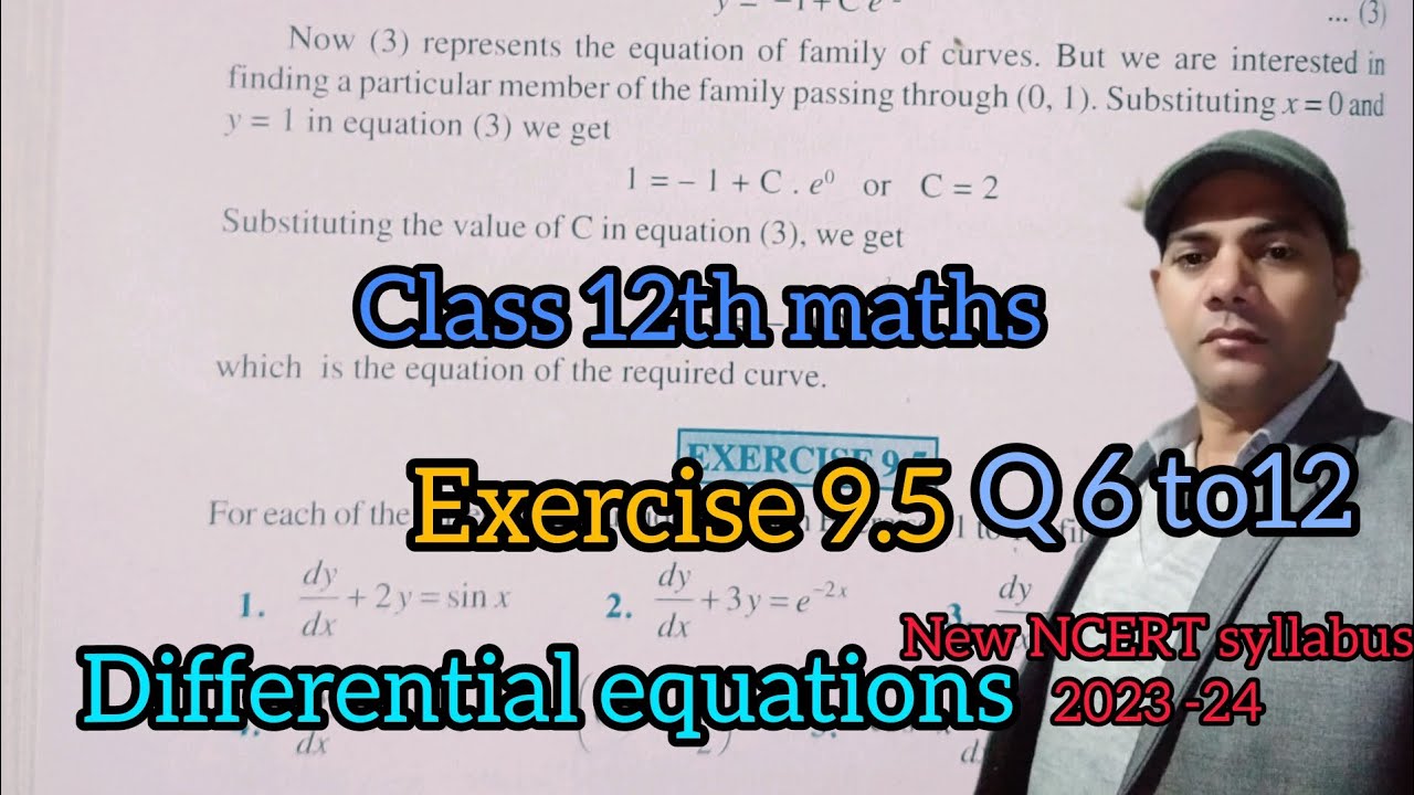 one shot ex 9.5 |12th math ex 9.5 Q 6 to12|class 12th math ex 9.5 Q 6 ...