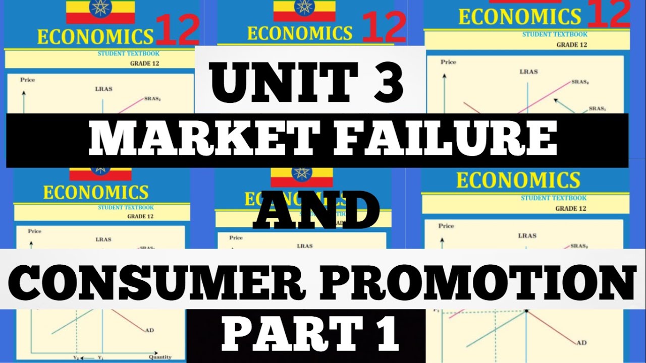 Grade 12 Economics Market Failure and Consumer Promotion በአማርኛ part 1 ...