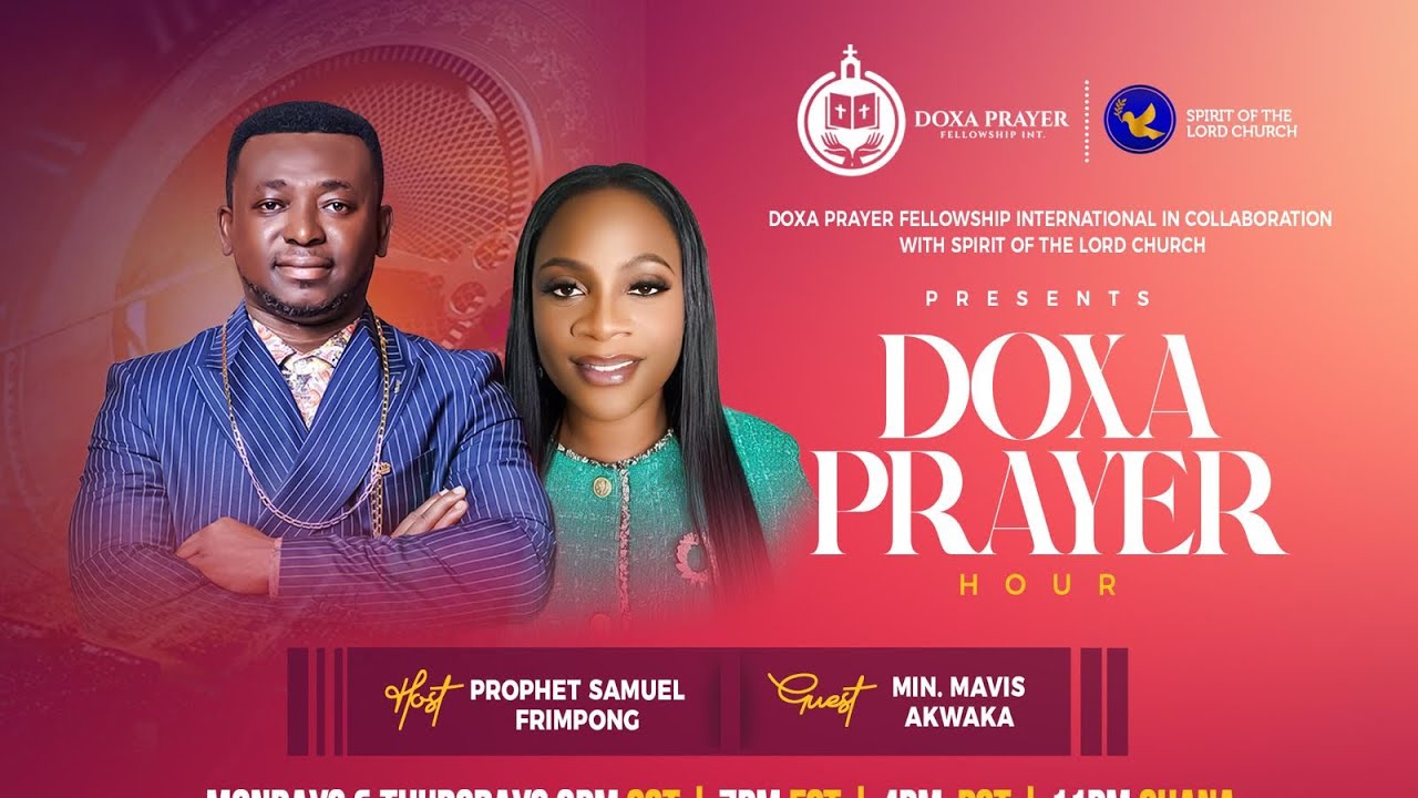 Doxa Prayer Hour with Min. Mavis Akwaka | April 4, 2024 - YouTube