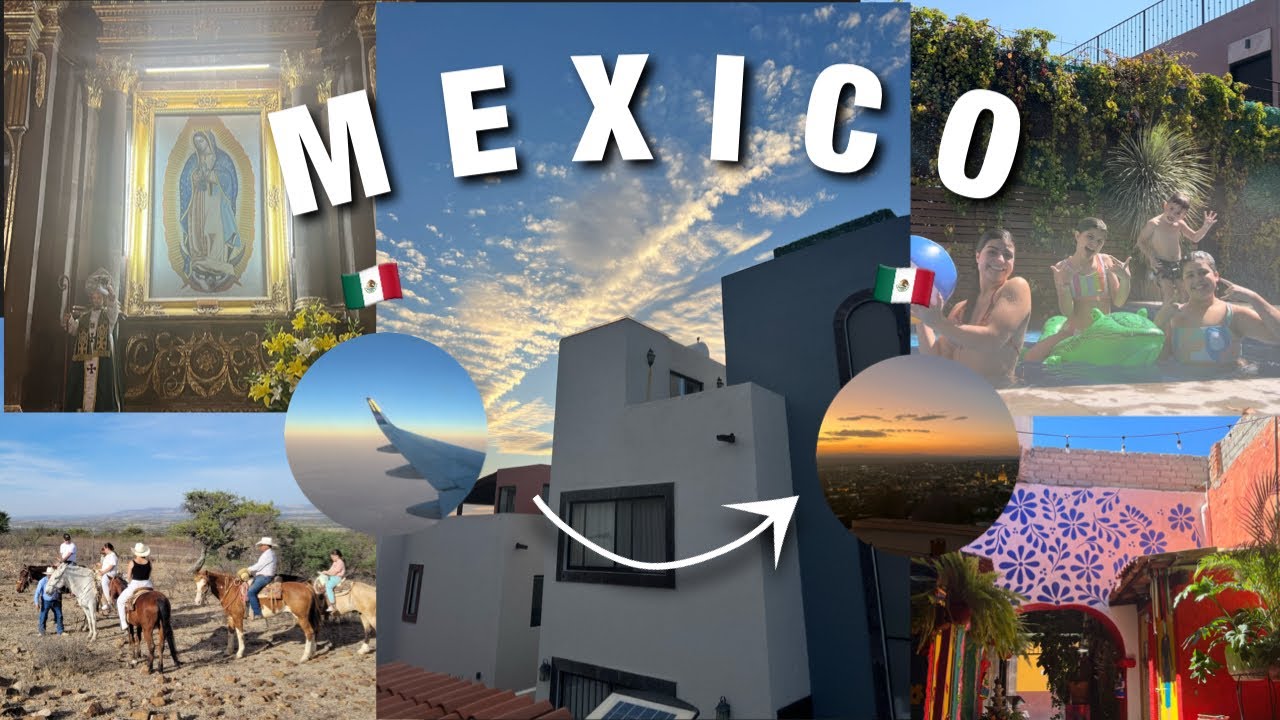 TRAVEL TO MEXICO WITH ME ! 🇲🇽 Family trip to San Miguel De Allende ...