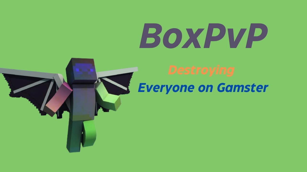 Today We Are Destroying Everyone On BoxPvp #minecraft - YouTube