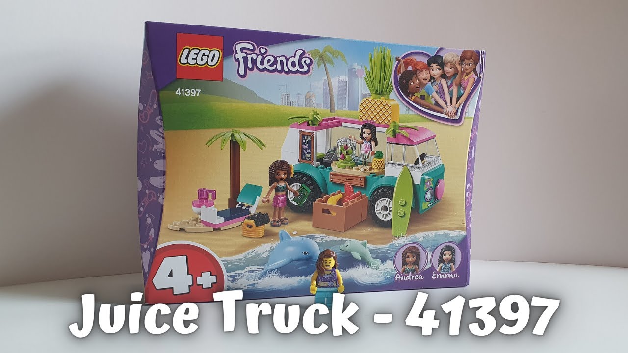 Lego City Vehicles - Friends Juice Truck - 41397 - Speed Build & Review ...