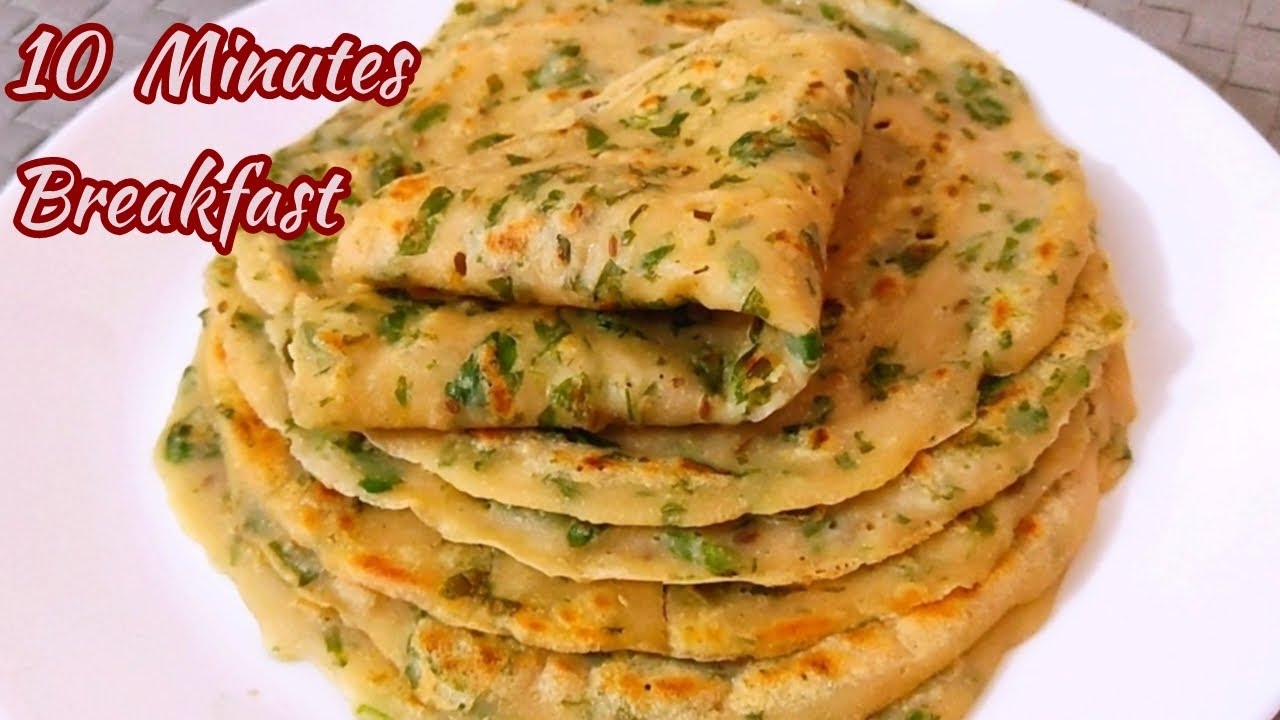 Instant Wheat Flour Breakfast Recipe / Breakfast Ideas / Easy Breakfast ...