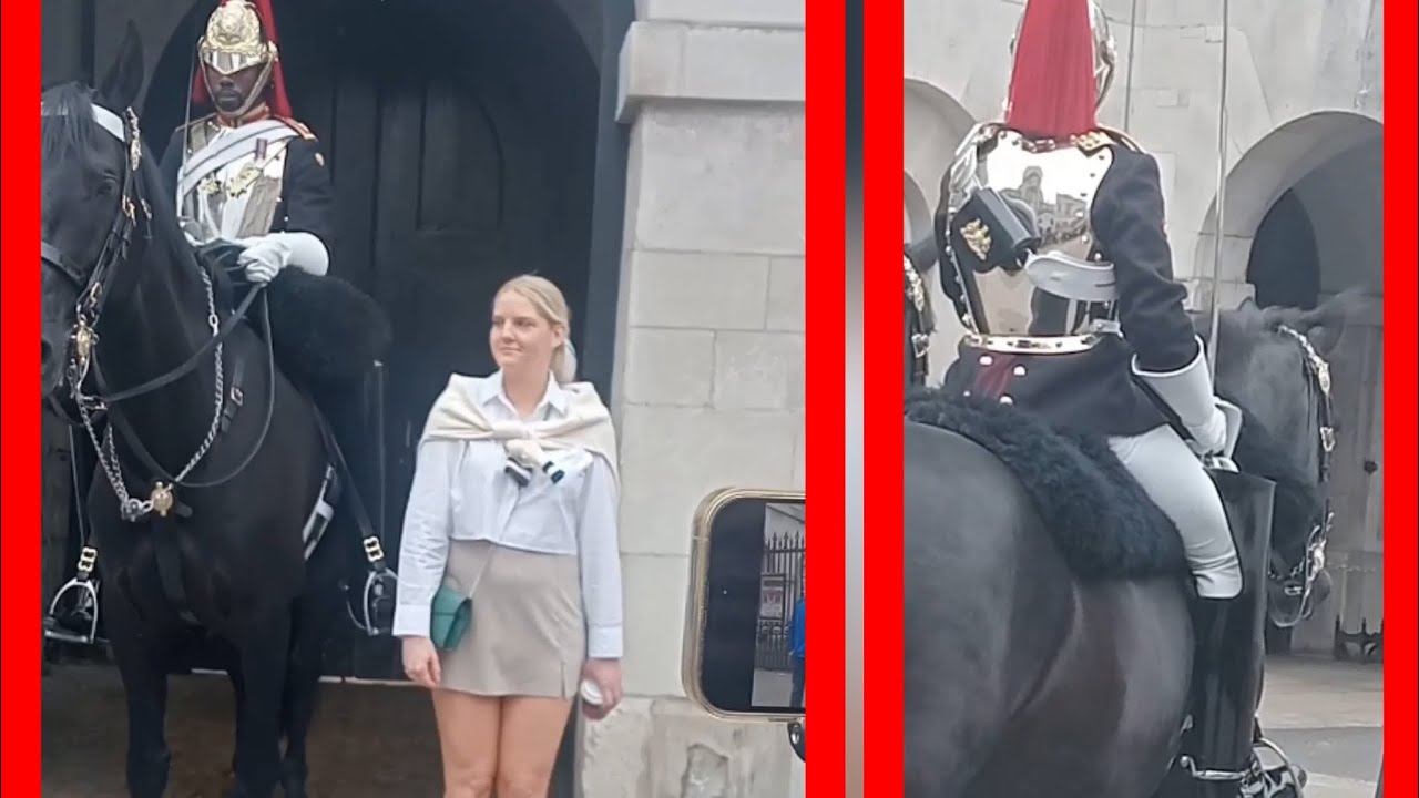 THIS BEAUTIFUL LADY IS IN LOVE WITH THE ROYAL GUARD.#travel #travel ...