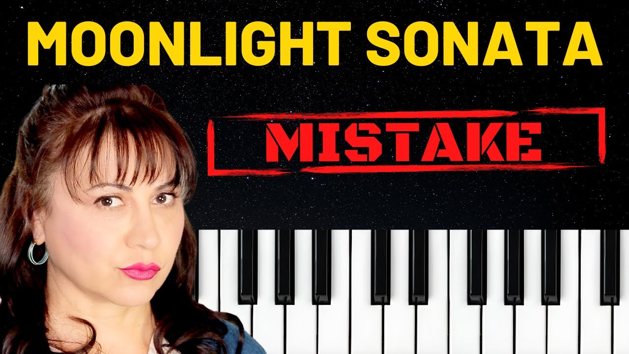 Moonlight Sonata Beginner Mistake - YouTube