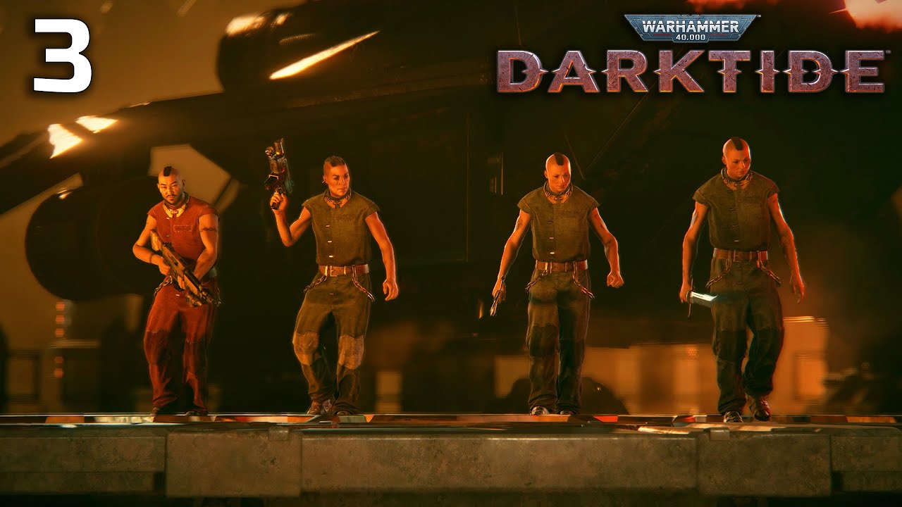 Warhammer 40K: Darktide - Gameplay Video 3 - Consignment Yard HL 17-36 ...
