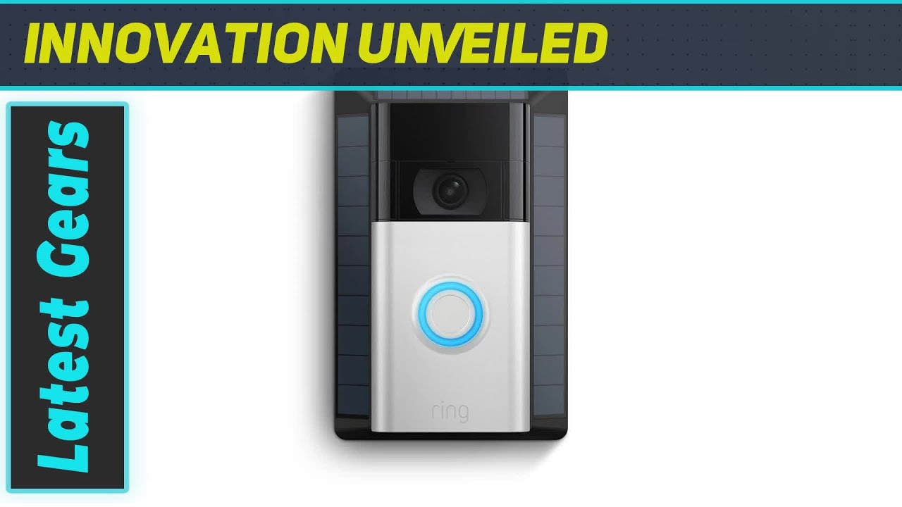 Optimize Your Ring Video Doorbell (2nd Gen) with the Solar Charger ...
