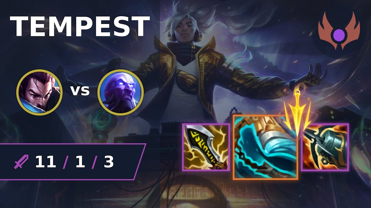 [ Tempest ] Yasuo MID vs Ryze | NA MASTER | LOL Season 2024 - YouTube
