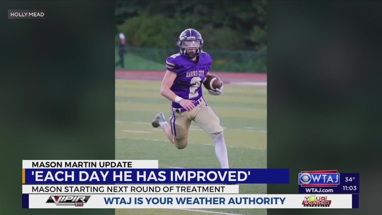 'Each day he has improved:' Family gives update on Mason Martin - YouTube