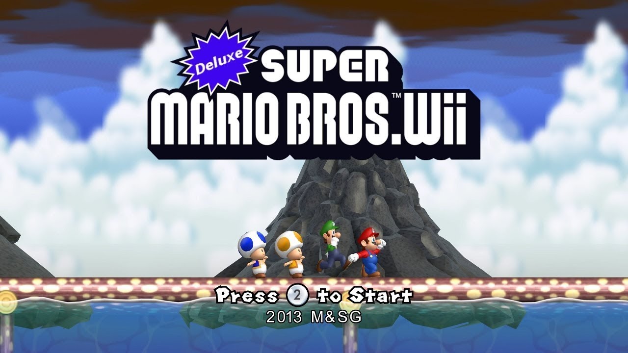 New Super Mario Bros. Wii Deluxe (ROM HACK) - YouTube