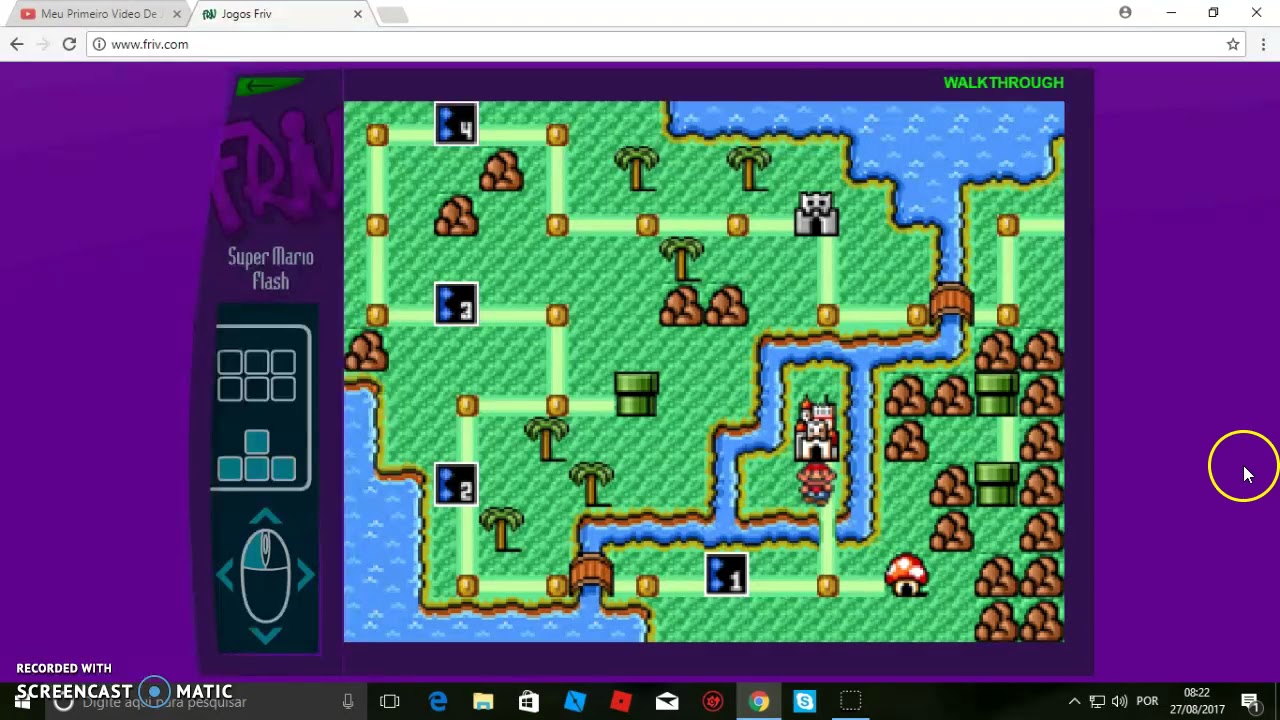 Super Mario Flash Jogos Friv - YouTube