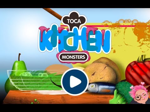 Toca Boca Kitchen Monsters Part 1 iOS Gameplay Delicious! - YouTube