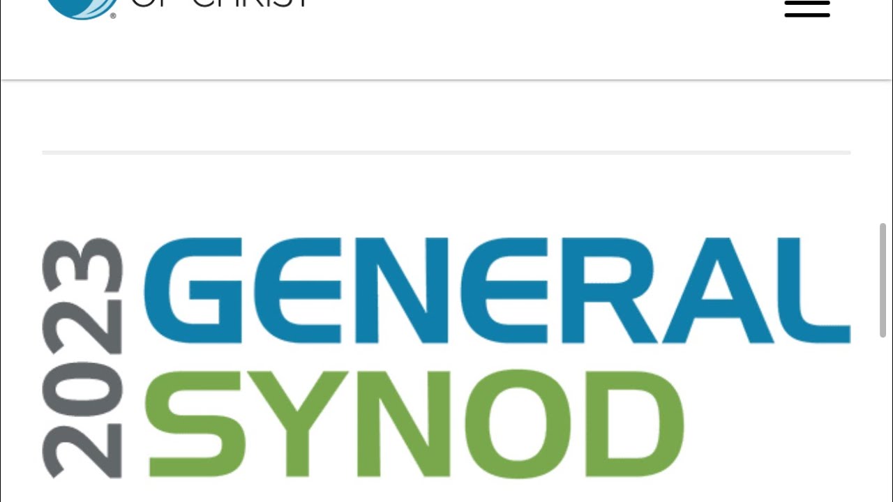 Who are we the UCC! General Synod ‘23 - YouTube