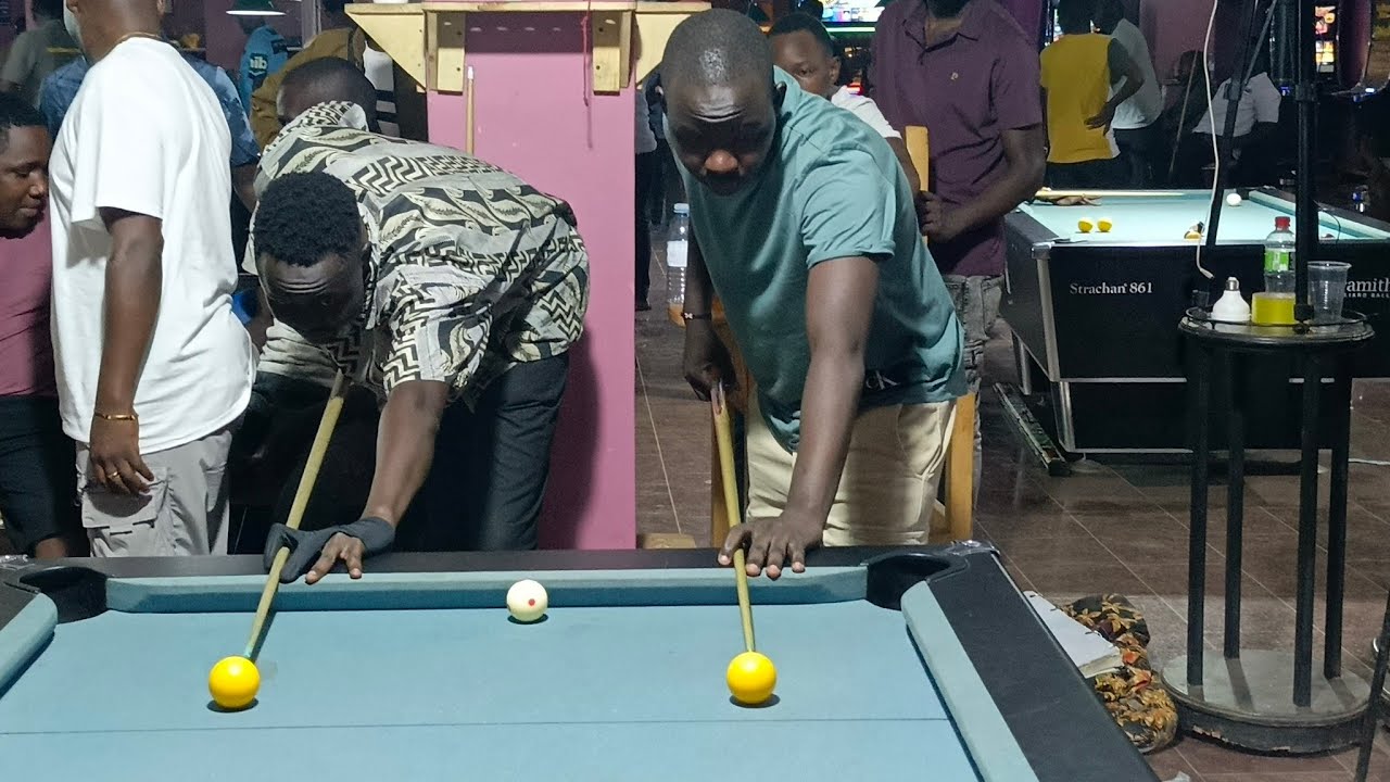 Emmanuel Choul Vs Caesar Chandiga. POOL CITY ARENA 48-MAN MONTHLY COMP ...