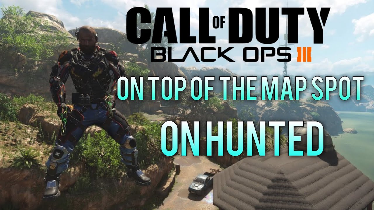 Black Ops 3 On Top Of The Map Spot Hunted Glitch - Working On All ...