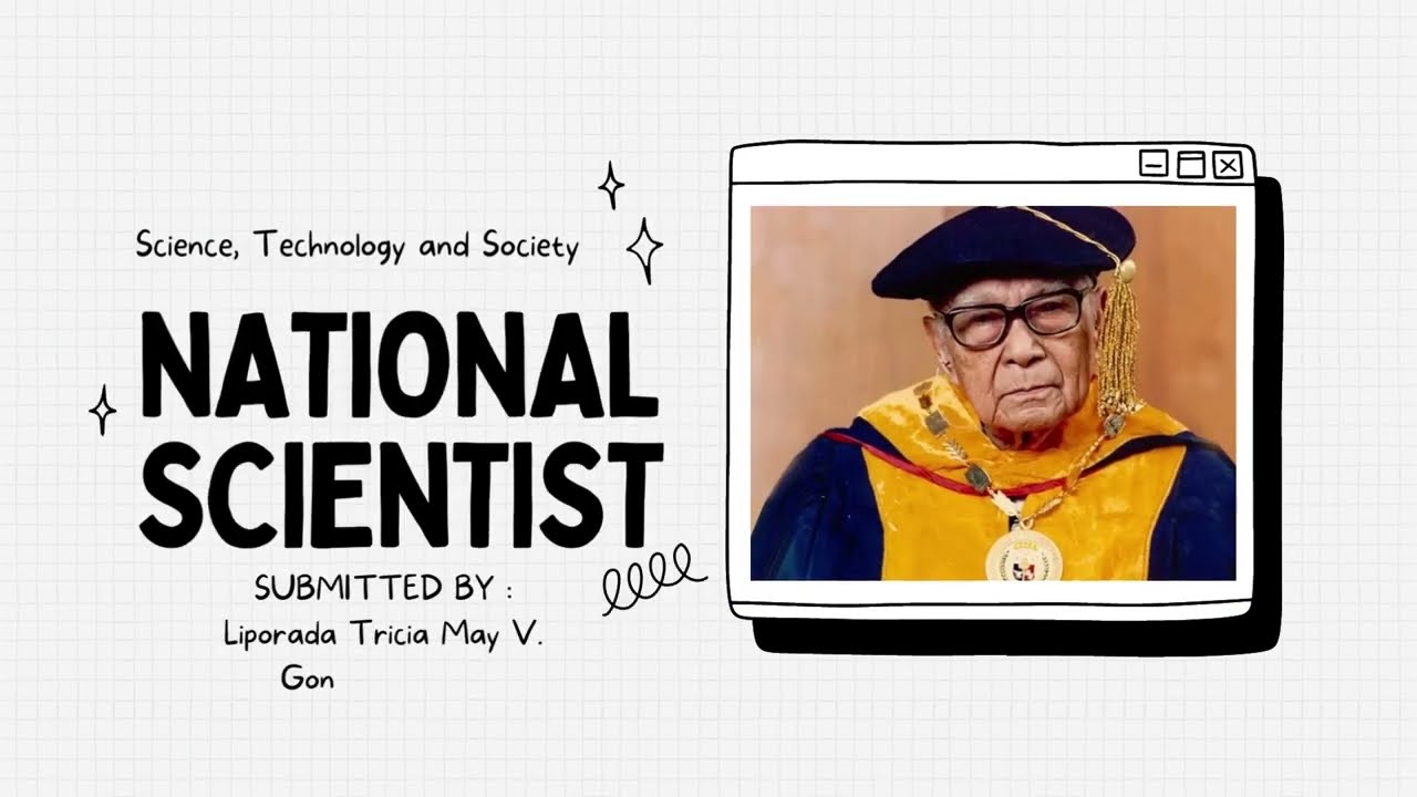 Hilario D.G. Lara - A National Scientist - YouTube