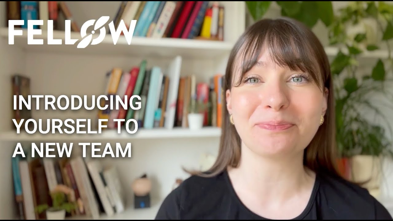Confidently Introducing Yourself as a New Leader: How To | Fellow.app ...