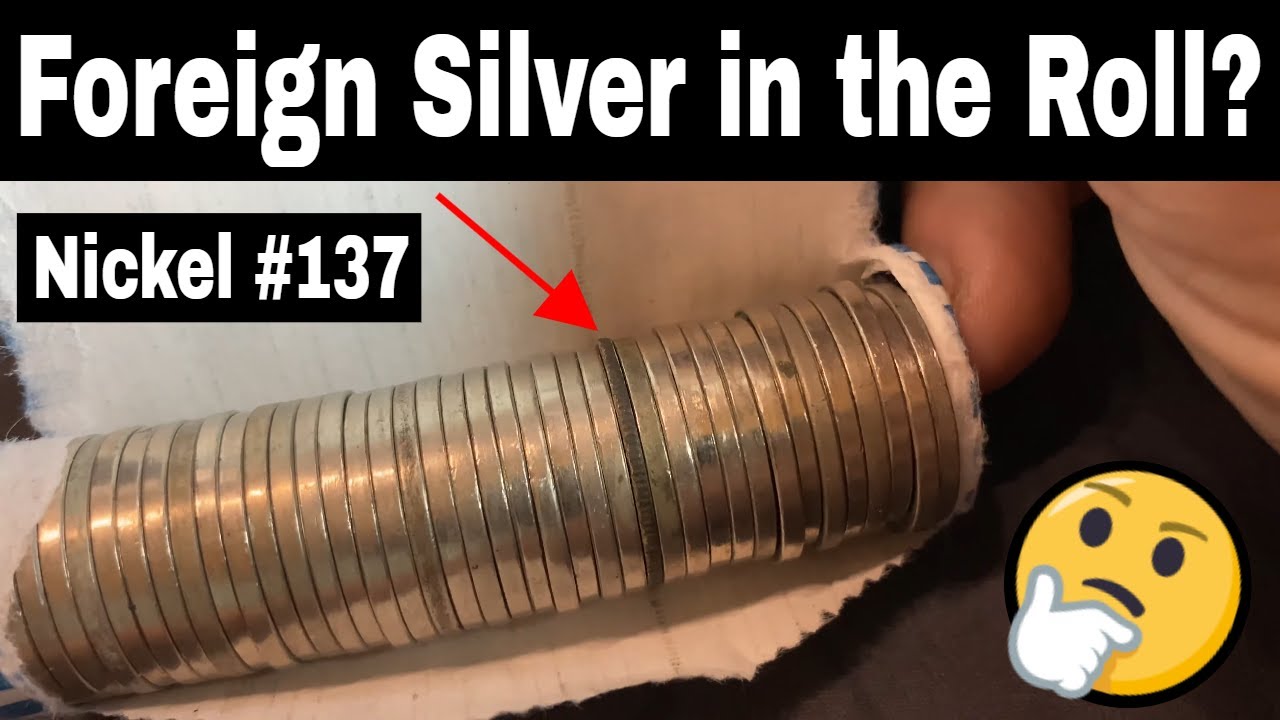 Foreign Silver Coin Found - Nickel Hunt and Album Fill #137 - YouTube