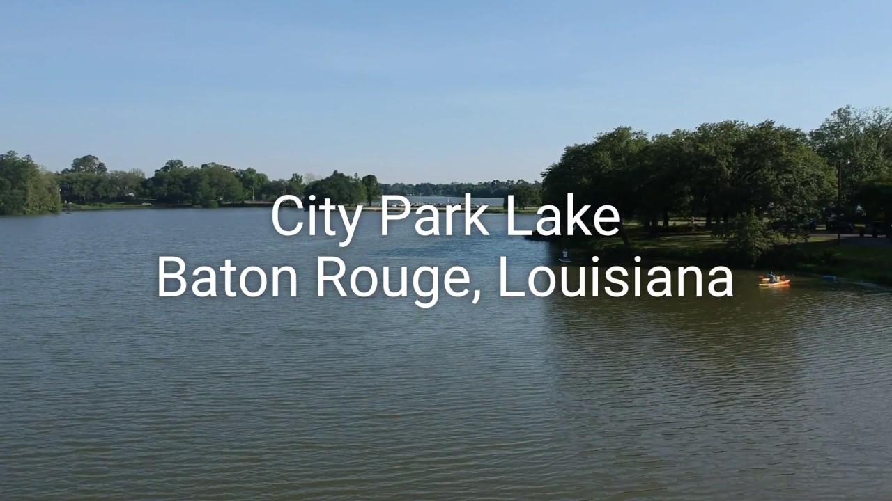 DJI Spark over City Park Lake, Baton Rouge Louisiana - YouTube