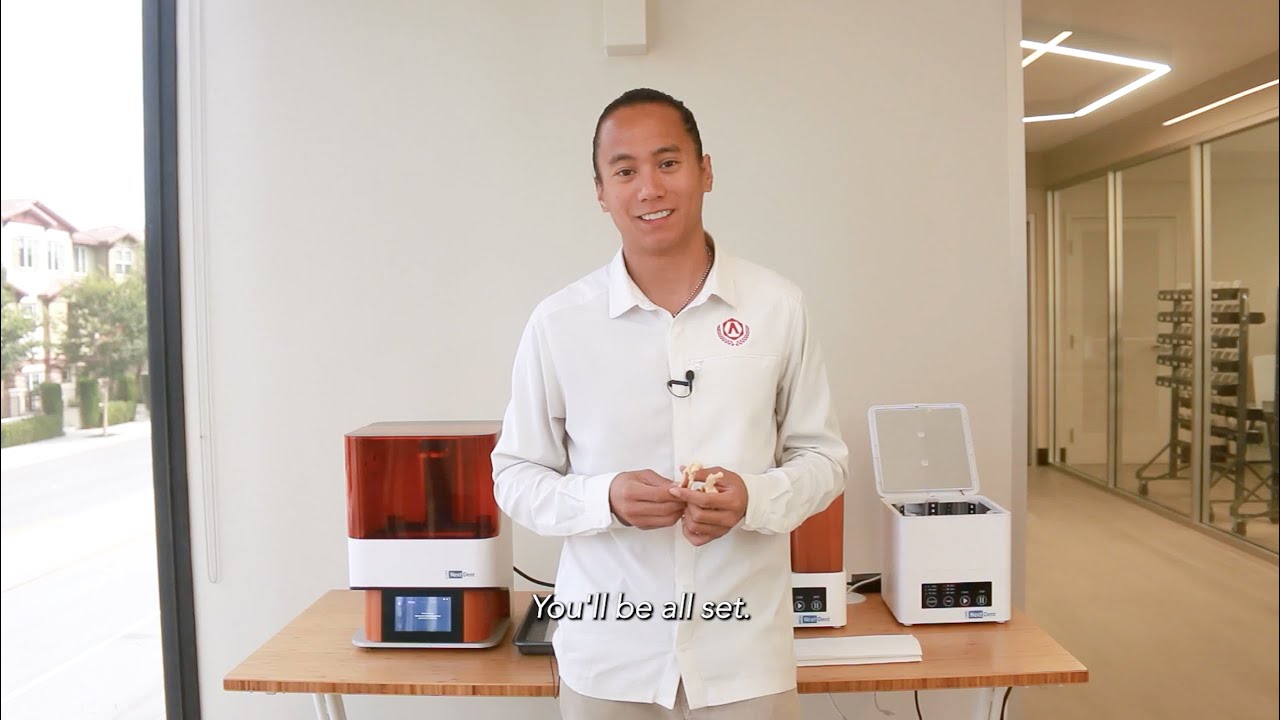 NextDent LCD1 3D Printer Overview - YouTube