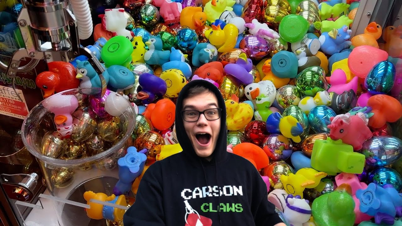 Gold Egg Claw Machine Mayhem! - YouTube