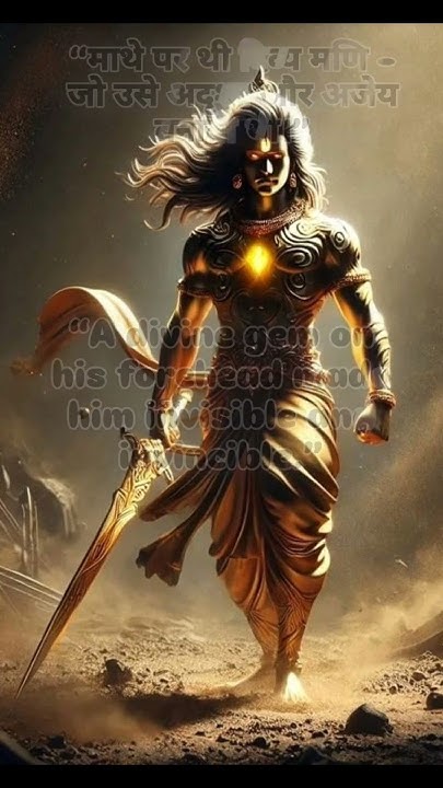 अश्वत्थामा - अमर योद्धा | Ashwatthama – The Immortal Warrior #mahabharat #srikrishna #krishna # ...