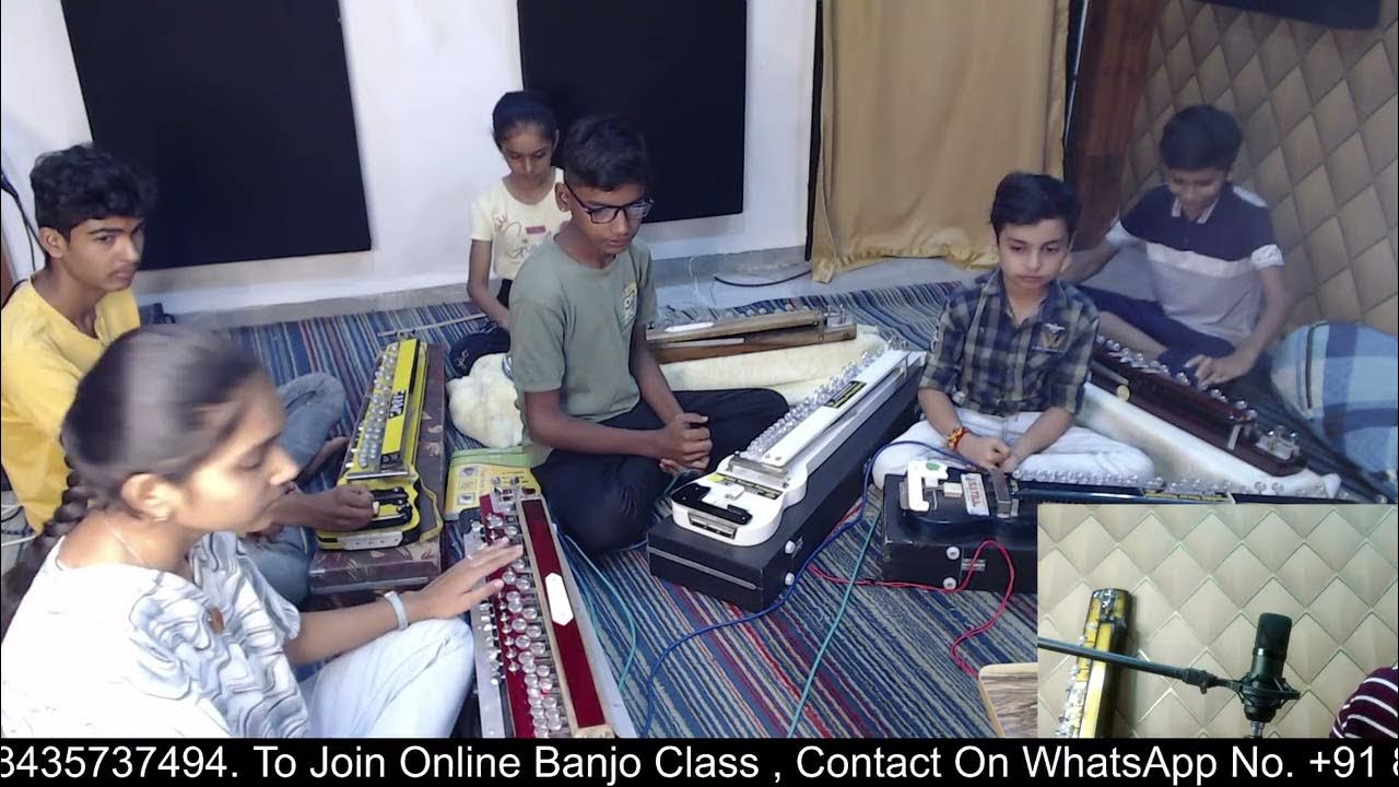Sss Offline Banjo Class Laykari Riyaj On Banjo With Palta Surbhi