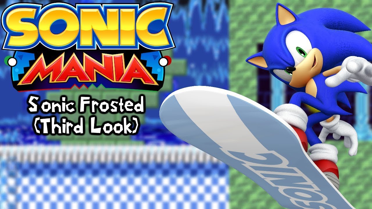 Sonic Mania Mods | Sonic Frosted (Third Look) - YouTube