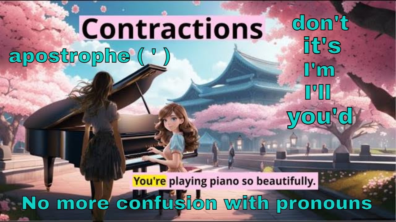All about Contractions in English Grammar with Examples - YouTube