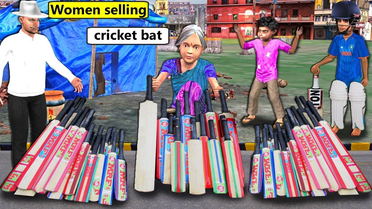 Garib Maa Selling Wooden Cricket Bats World Cup 2023 Cricket Hindi ...
