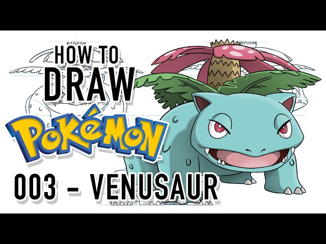 Venusaur Drawing Outline